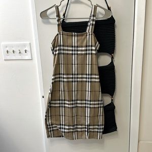 just polly | Dresses | Just Polly New York Black Tan White And Red ...